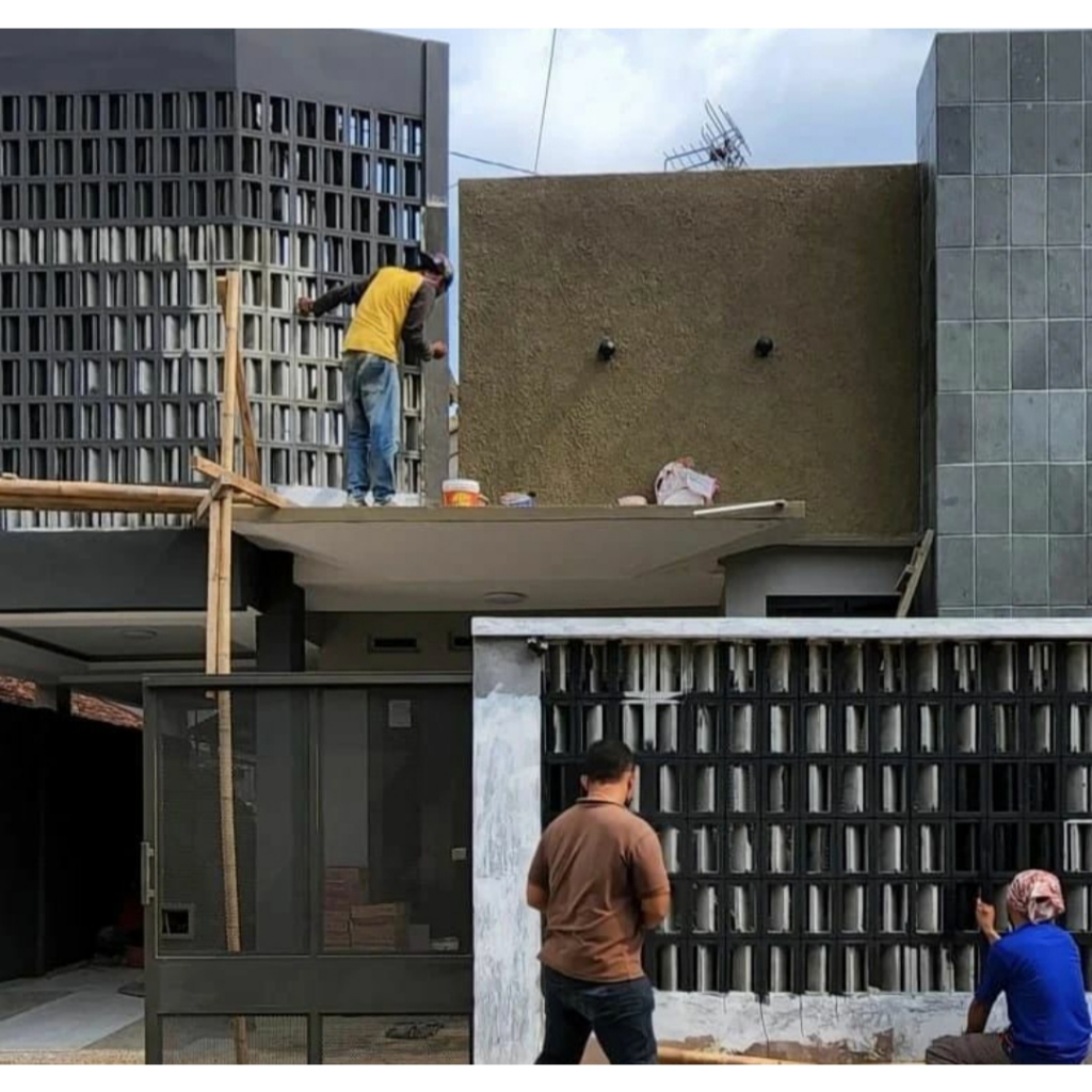 Jual Roster Beton Anti Tampias / Roster Beton Modern / Roster Beton Abu ...