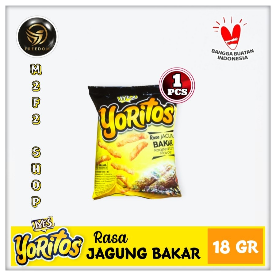Jual Iyes Snack Yoritos Roasted Corn Flavour | Camilan Rasa Jagung ...
