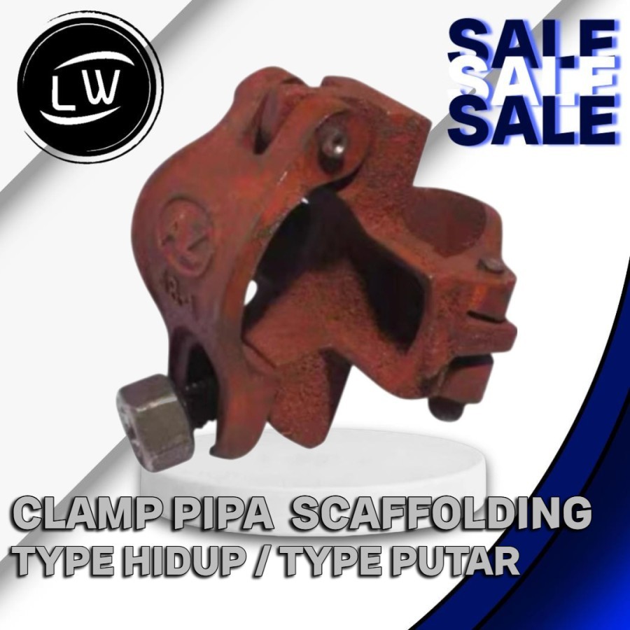 Jual KLEM PIPA SCAFFOLDING MATI / CLAM SWIVEL SCAFFOLDING BAHAN BESI ...