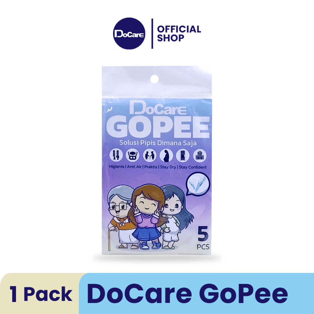 Jual [NEW LAUNCHING] DoCare GoPee Isi 5 Pcs | Shopee Indonesia