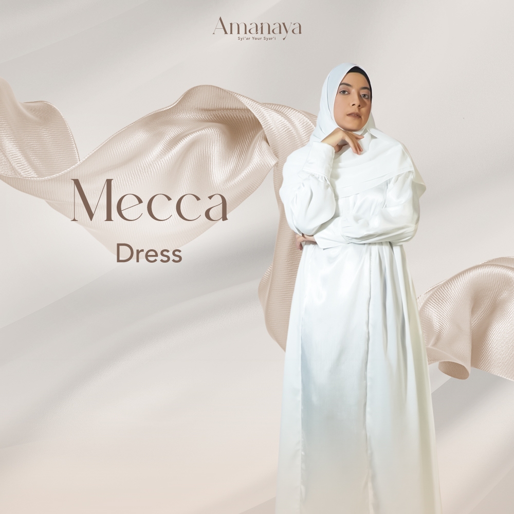 Jual Amanaya - Mecca Dress | Abaya Simple - Gamis Abaya Syari Wanita ...