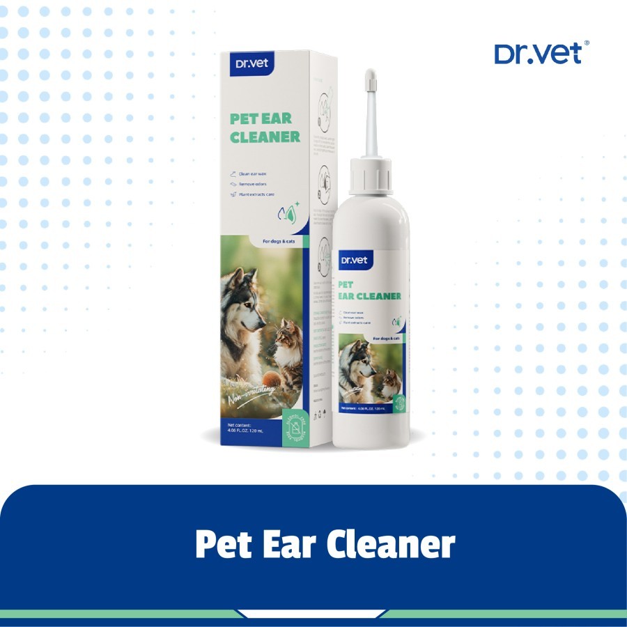Jual Dr.Vet Pet Ear Cleaner - 120ml | Shopee Indonesia
