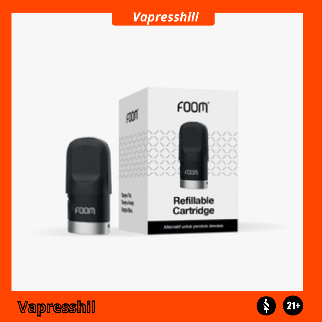 Jual FOOM POD X REFILLABLE CATRIDGE POD X AUTHENTIC | Shopee Indonesia