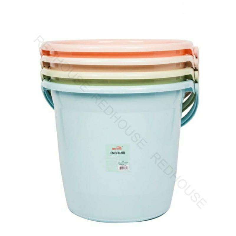 Jual Ember Air Plastik Tebal merk RedHouse Besar kode 801 23L warna ...