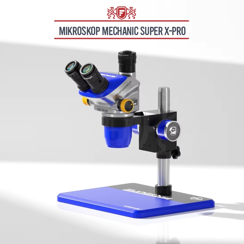 Jual Mikroskop Mechanic Super X-Pro B11 / Mikroskop Trinokuler Mechanic ...