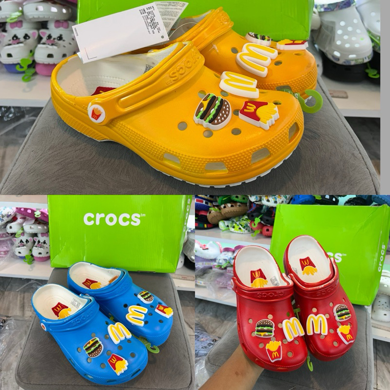 Jual Sandal Crocs Classic McD Clog / Crocs Classic clog mCD woman ...