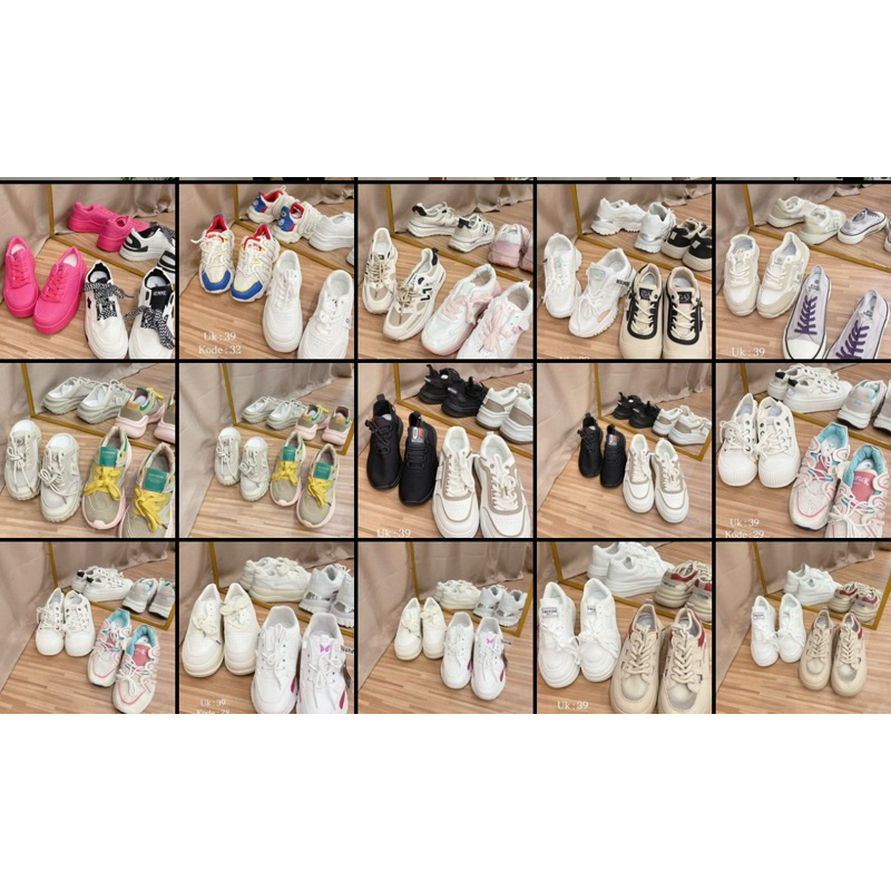 Jual SEPATU BUY 1 GET 1 (UK 39) | Shopee Indonesia