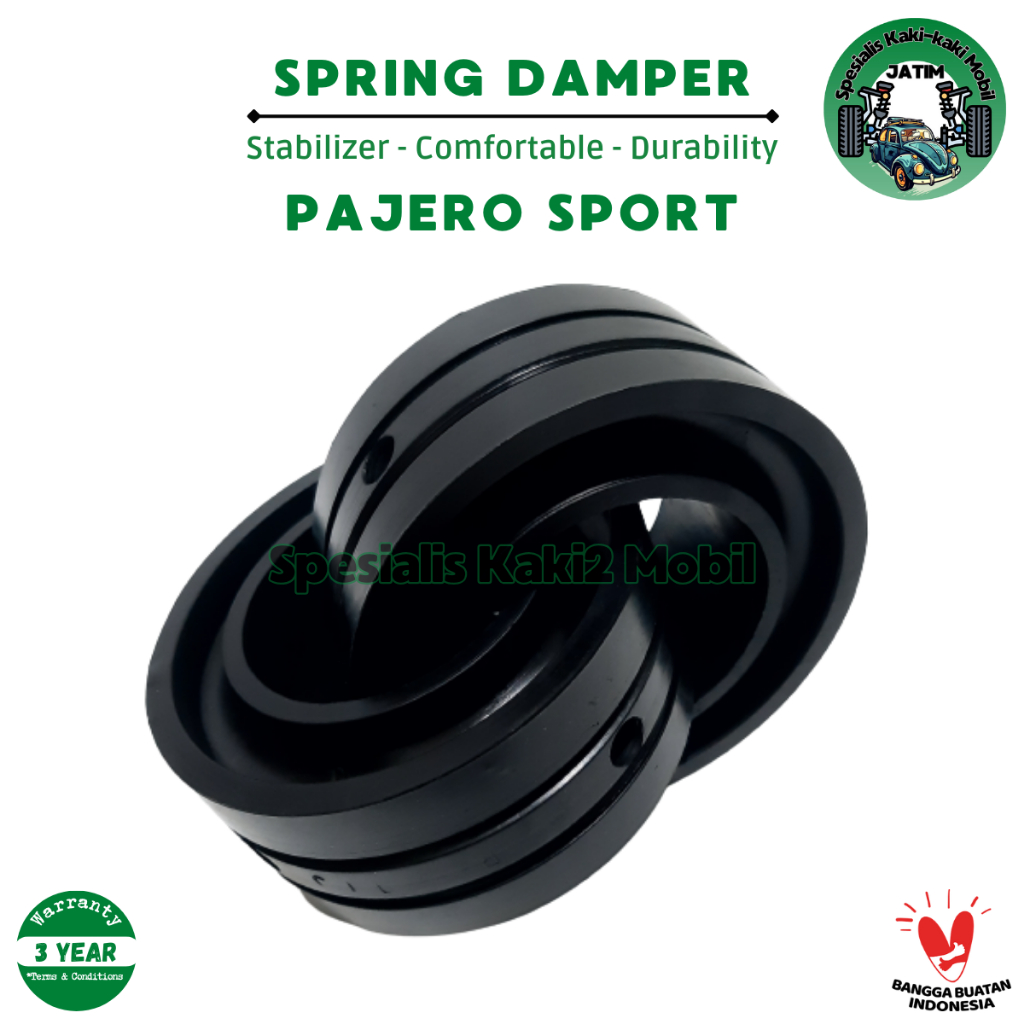 Jual Spring Buffer Karet Dumper Damper shock mobil Pajero Sport ...