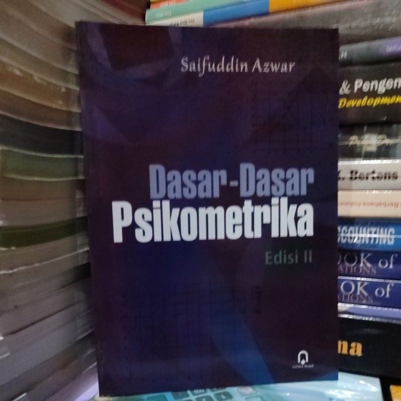 Jual DASAR - DASAR PSIKOMETRIKA oleh Saifuddin Azwar | Shopee Indonesia