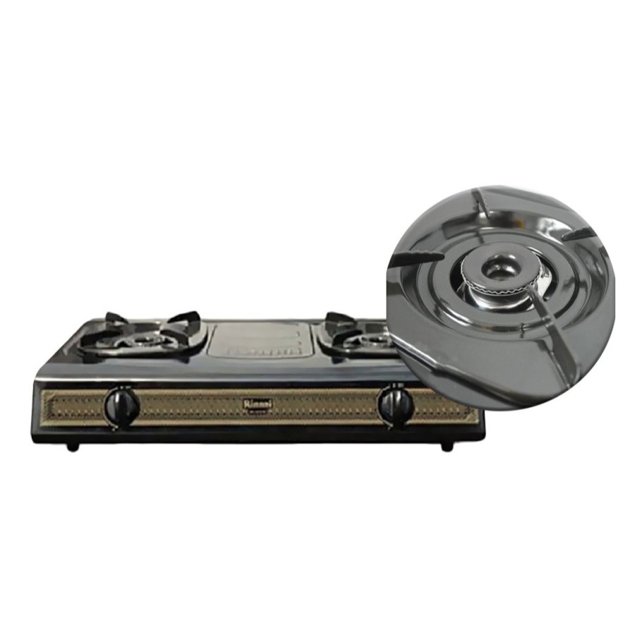 Jual KOMPOR GAS RINNAI 2 TUNGKU RI-522S RI522S RI 522 S CEFLON BERGARANSI | Shopee Indonesia