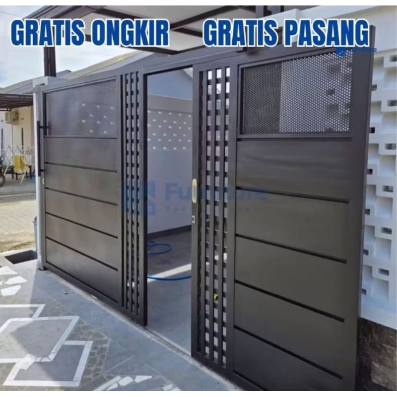 Jual pagar besi / pagar rumah besi / pagar besi murah / pagar minimalis ...