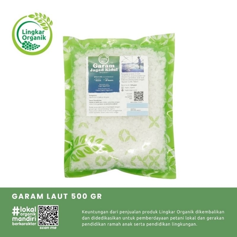 Jual Garam Laut Non Rafinasi 500gr - Lingkar Organik / Nora Healthy ...