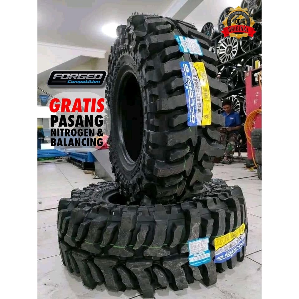 Jual BAN MOBIL BUNGA KASAR UKURAN 31 10,5 R15 MERK ACCELERA BADAK X ...