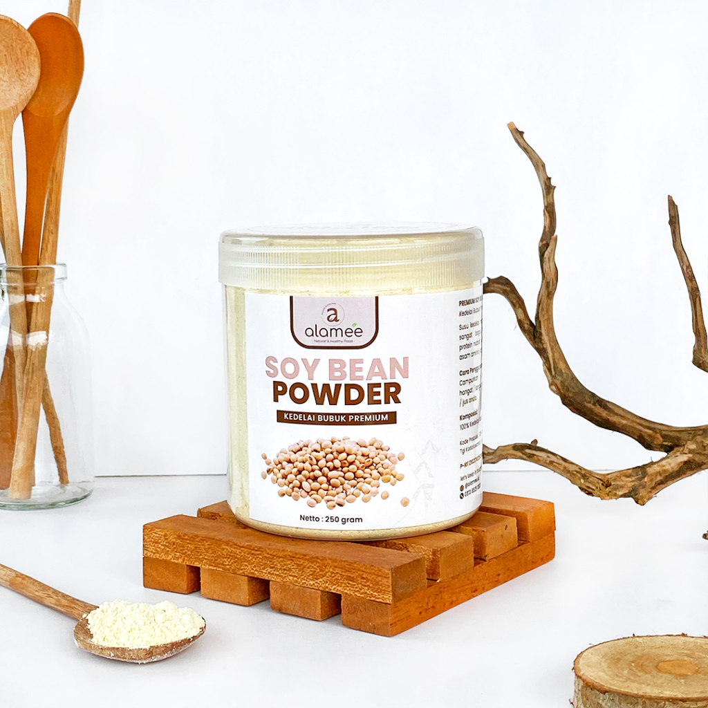 Jual ALAMEE Bubuk Kedelai Soybean Milk Powder Murni Kacang Kedele Soy ...