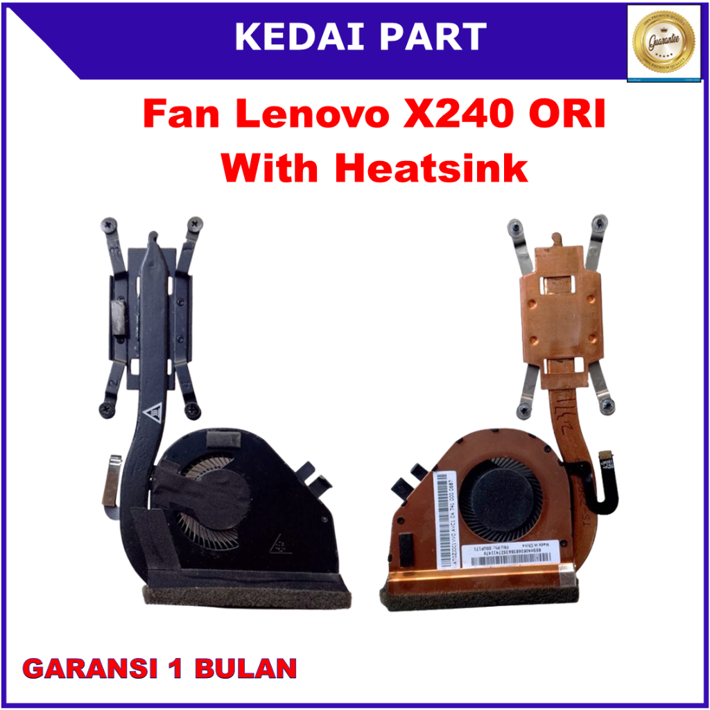 Jual Fan Lenovo Thinkpad X240 X240I X250 X260 X270 X270S With Heatsink ...