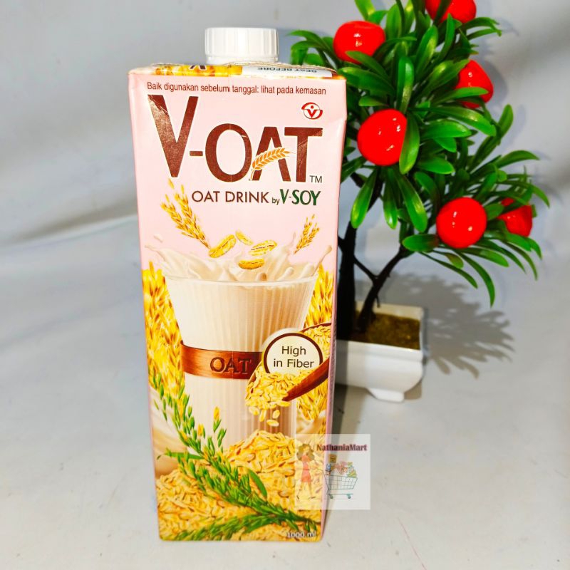 Jual V-OAT Oat Drink by V-SOY Premium 1L | Shopee Indonesia