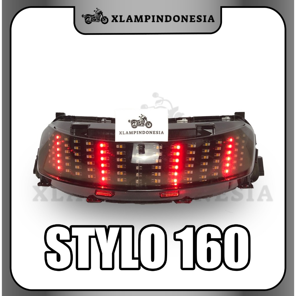 Jual Lampu Stop Stylo 160 Colosium Running 7 Mode Manual Stylo160 ...