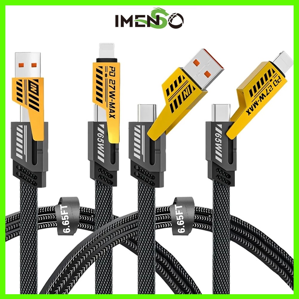 Jual IMENSO kabel data type c Fast Charging 4 in 1 kabel data type c ...