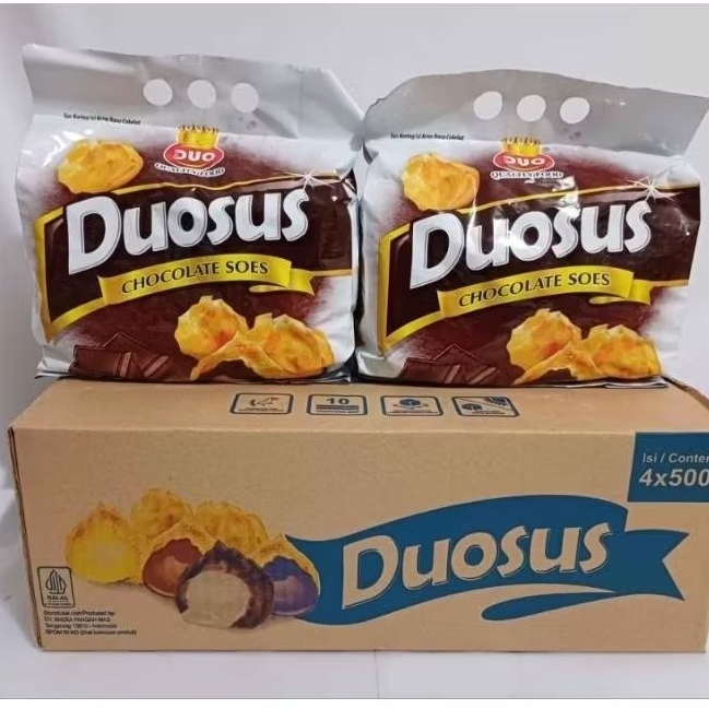 Jual 500 GRAM DUO SOES COKLAT PACK / DUO SOES KEMASAN 500 GRAM / DUO ...