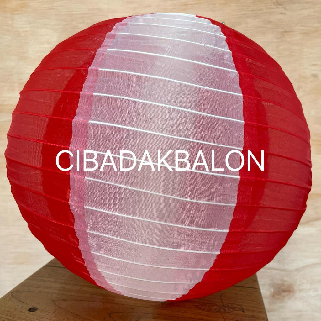 Jual Lampion Merah Putih / Lampion Gantung / Red White Lantern ...