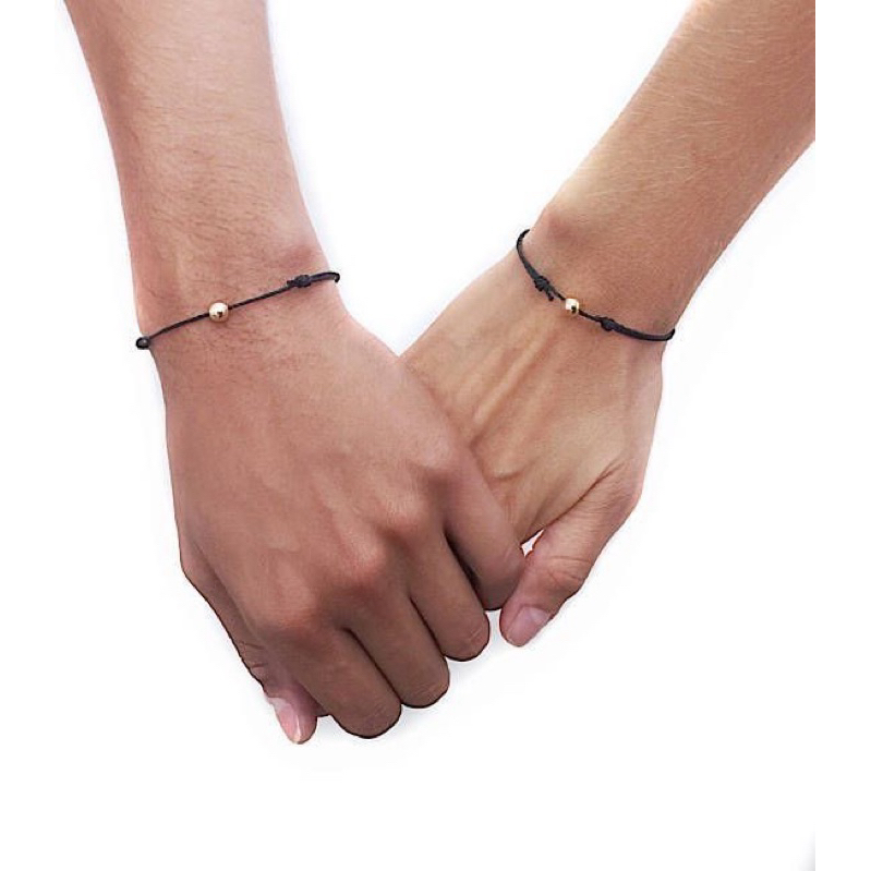 Jual Gelang Couple Simple Sepasang Mine and Yours Minimalis Couple ...