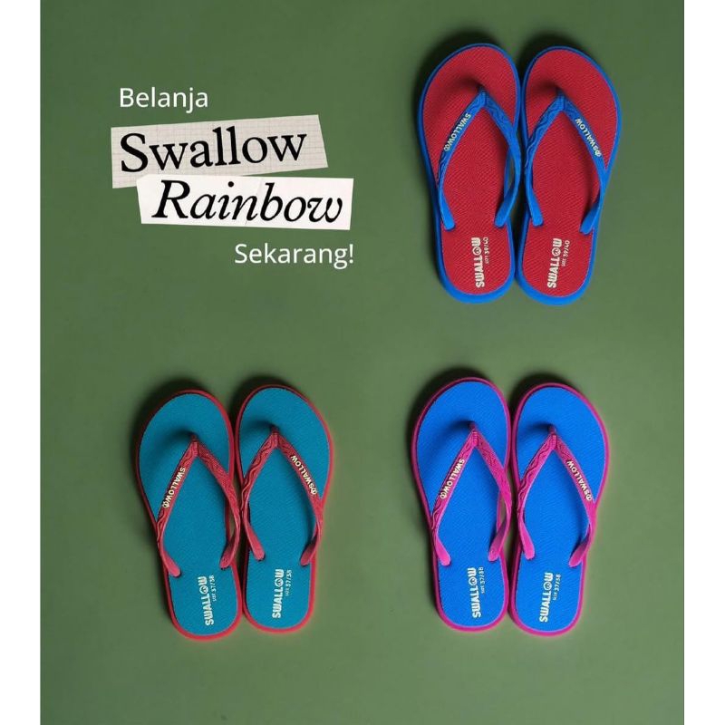 Jual sandal swallow berbagai warna varian | Shopee Indonesia