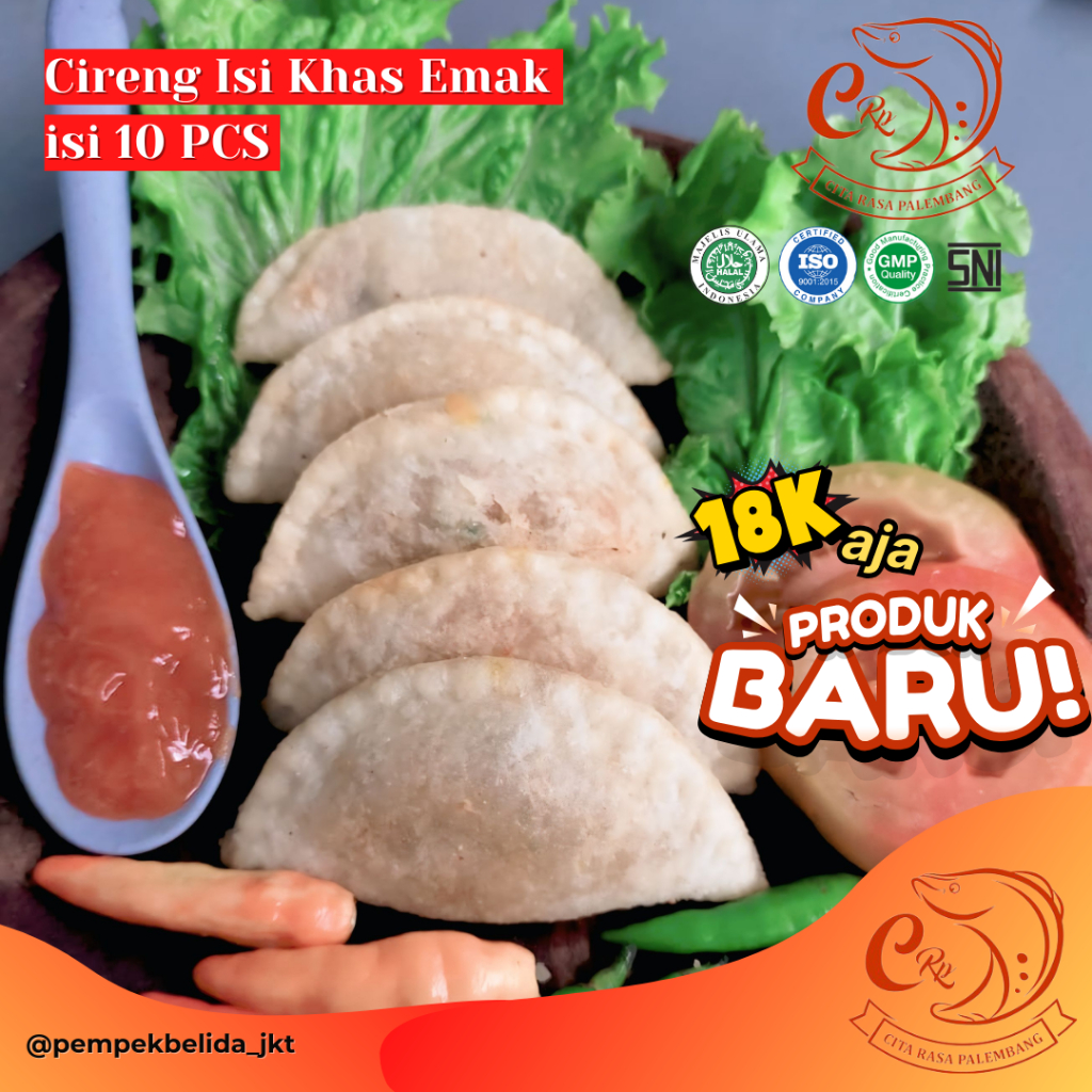 Jual Cireng Premium Isi 10 PCS Ayam Pedas/Jando Sapi/Ayam Original/Keju ...