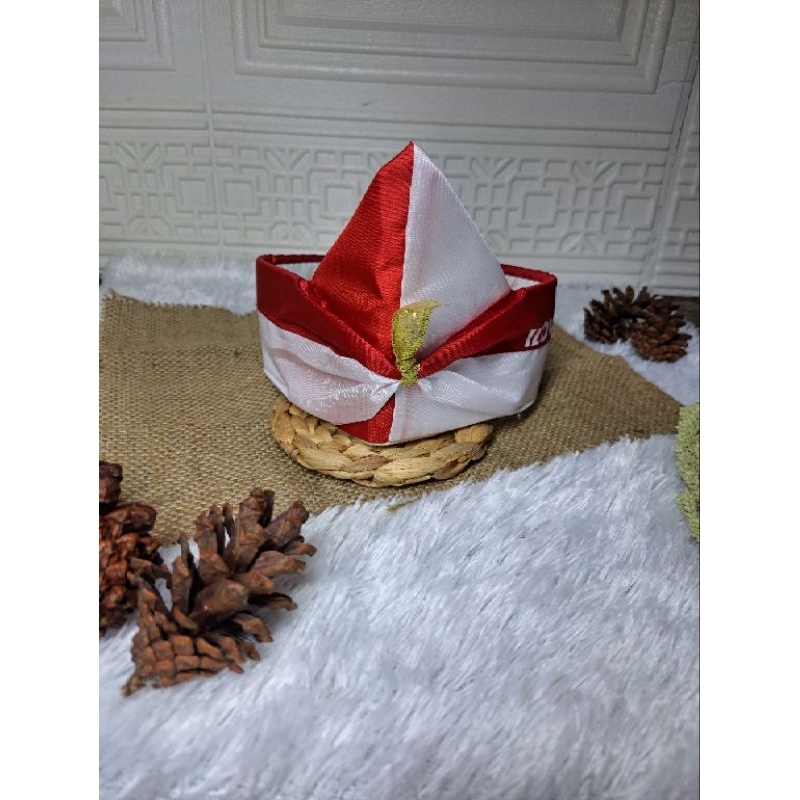 Jual jual ikat kepala merah putih, blanko kemerdekaan, pernak pernik ...