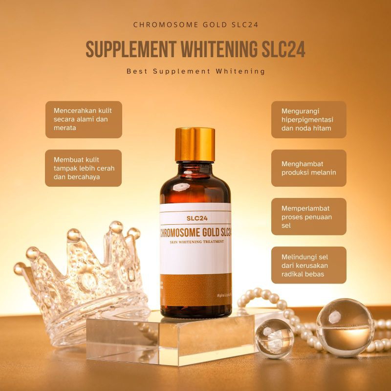 Jual 1 Botol Suplemen SLC24 gold isi 25 caps Original | Shopee Indonesia