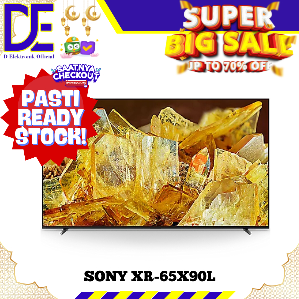 Jual SONY Bravia XR-65X90L Smart TV 65 Inch 4K UHD Dolby Atmos Vision ...