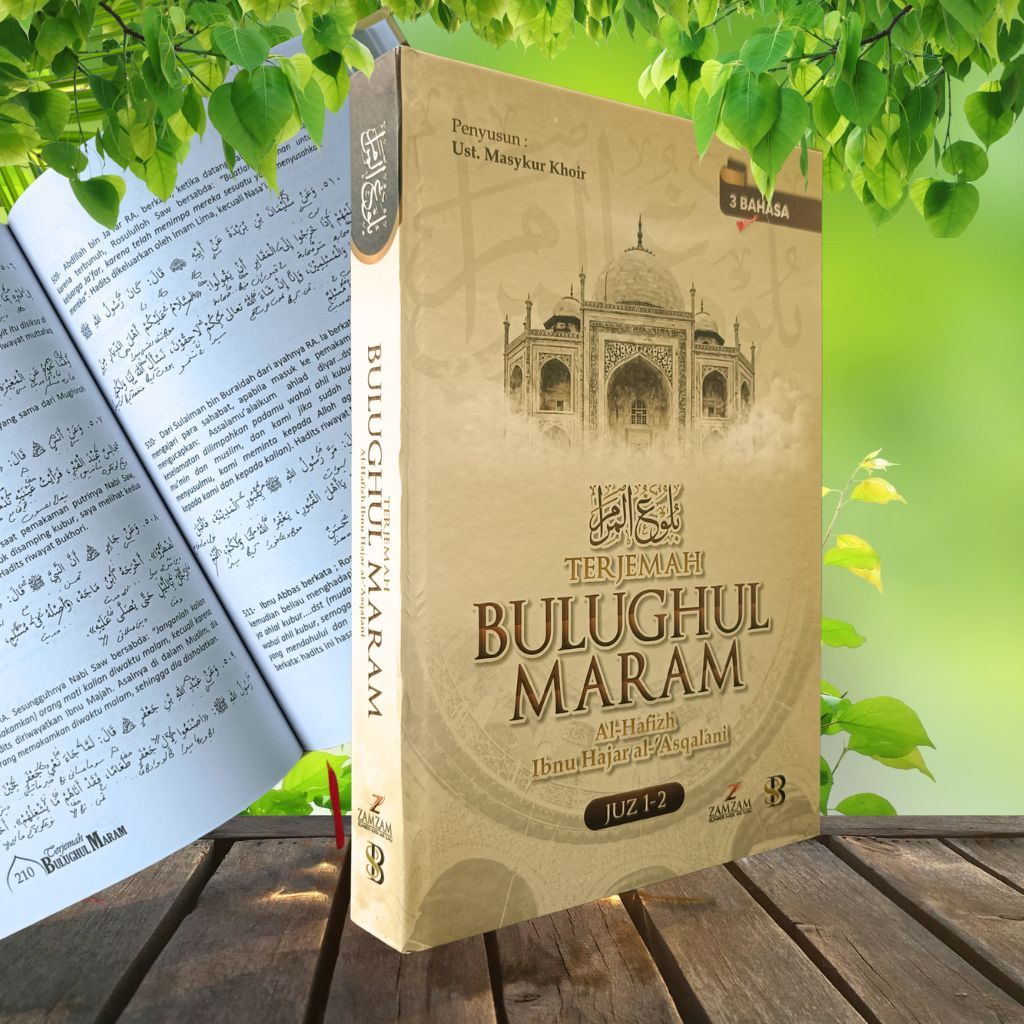 Jual Terjemah Bulughul marom lengkap jus 1 dan 2 versi 3 bahasa (Arab ...