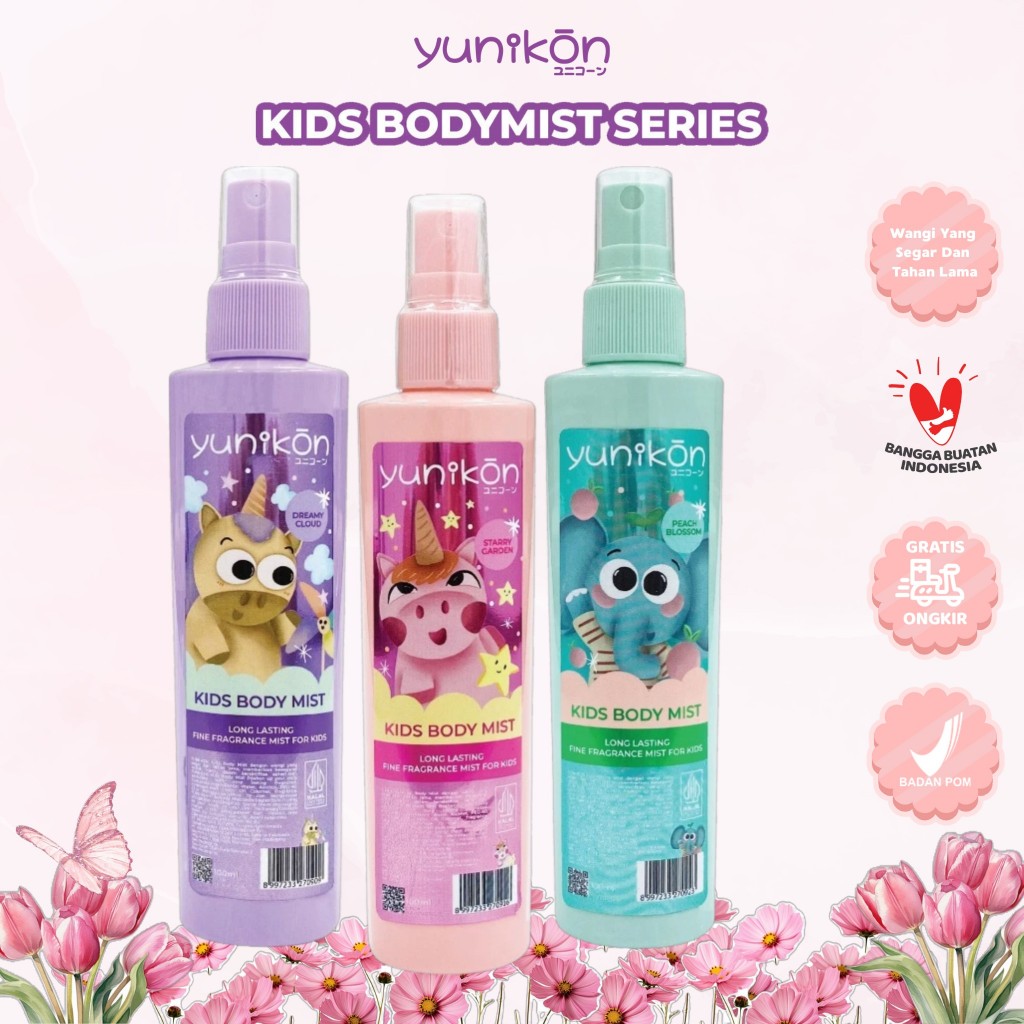 Jual YUNIKON Kids Body Mist 100ml - Parfum Anak | Shopee Indonesia