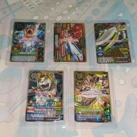 Jual kartu animal kaiser sample fullset evo 6 original | Shopee Indonesia