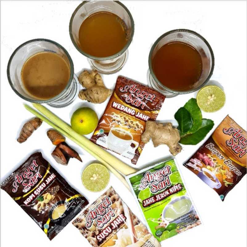 Jual ANGET SARI 1 Pack - 5 sachet - Wedang Jahe - Susu Jahe - Jahe ...
