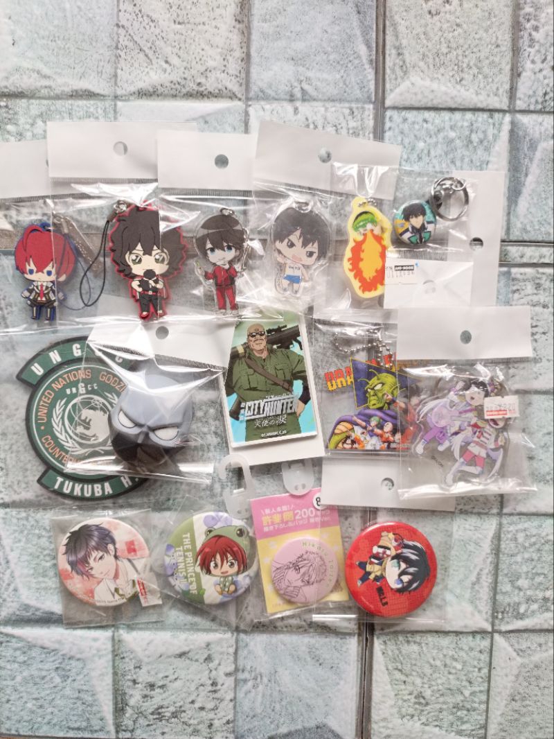 Jual (SALE) [update2] Official merch random anime pin rubber akrilik ...