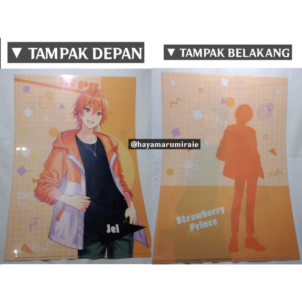 Jual 【OFFICIAL】Utaite Sutopuri / Strawberry Prince / STPR Merchandise Clear File & Clear Card ...