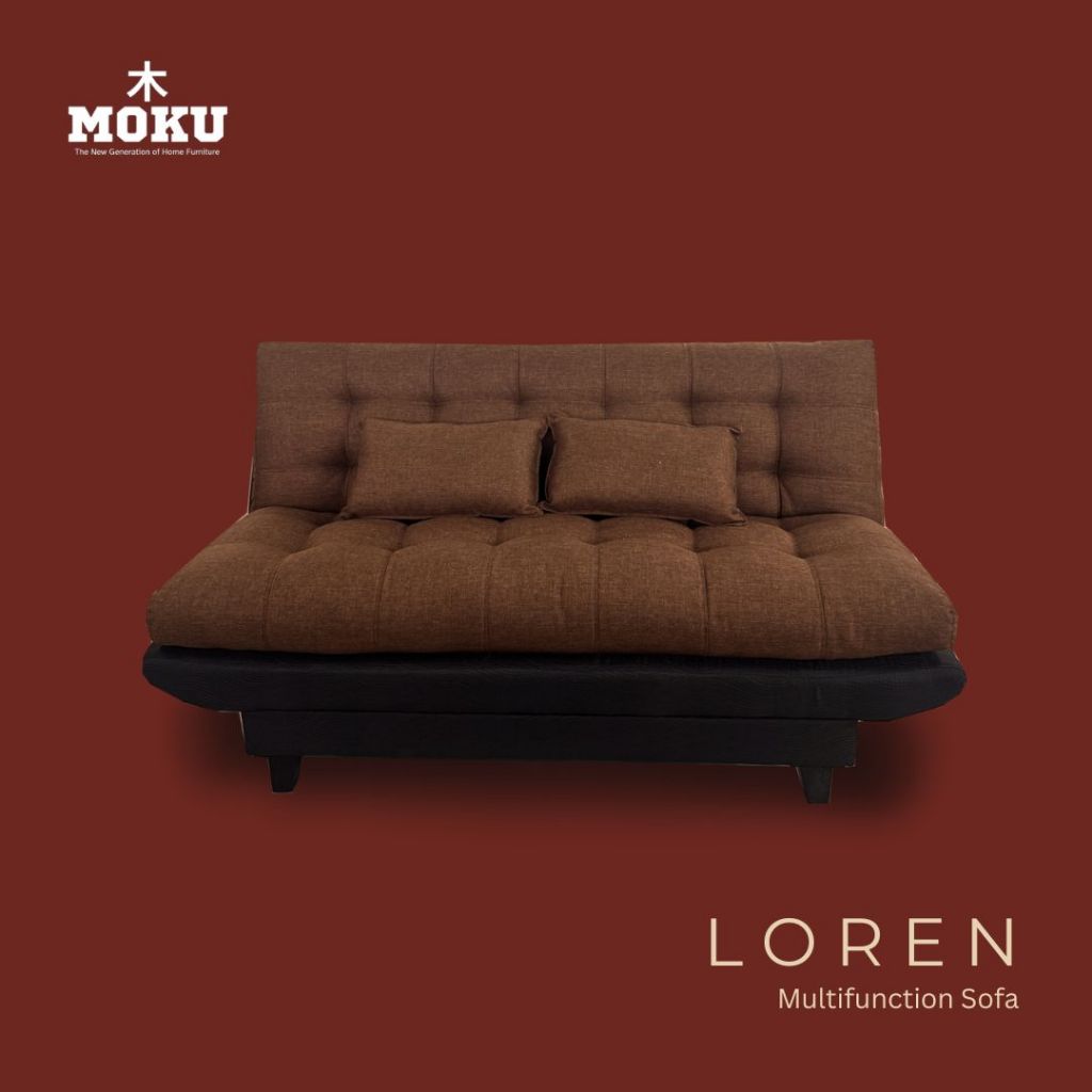 Jual MOKU LOREN I Minimalist Modern Sofa Bed / Sofa Bed Modern ...