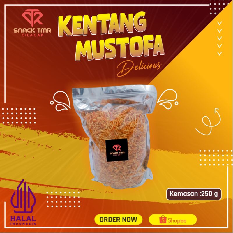 Jual KENTANG MUSTOFA 250 GRAM/GARING/KRIUK KRIUK/TAMPA BAHAN PENGAWET ...