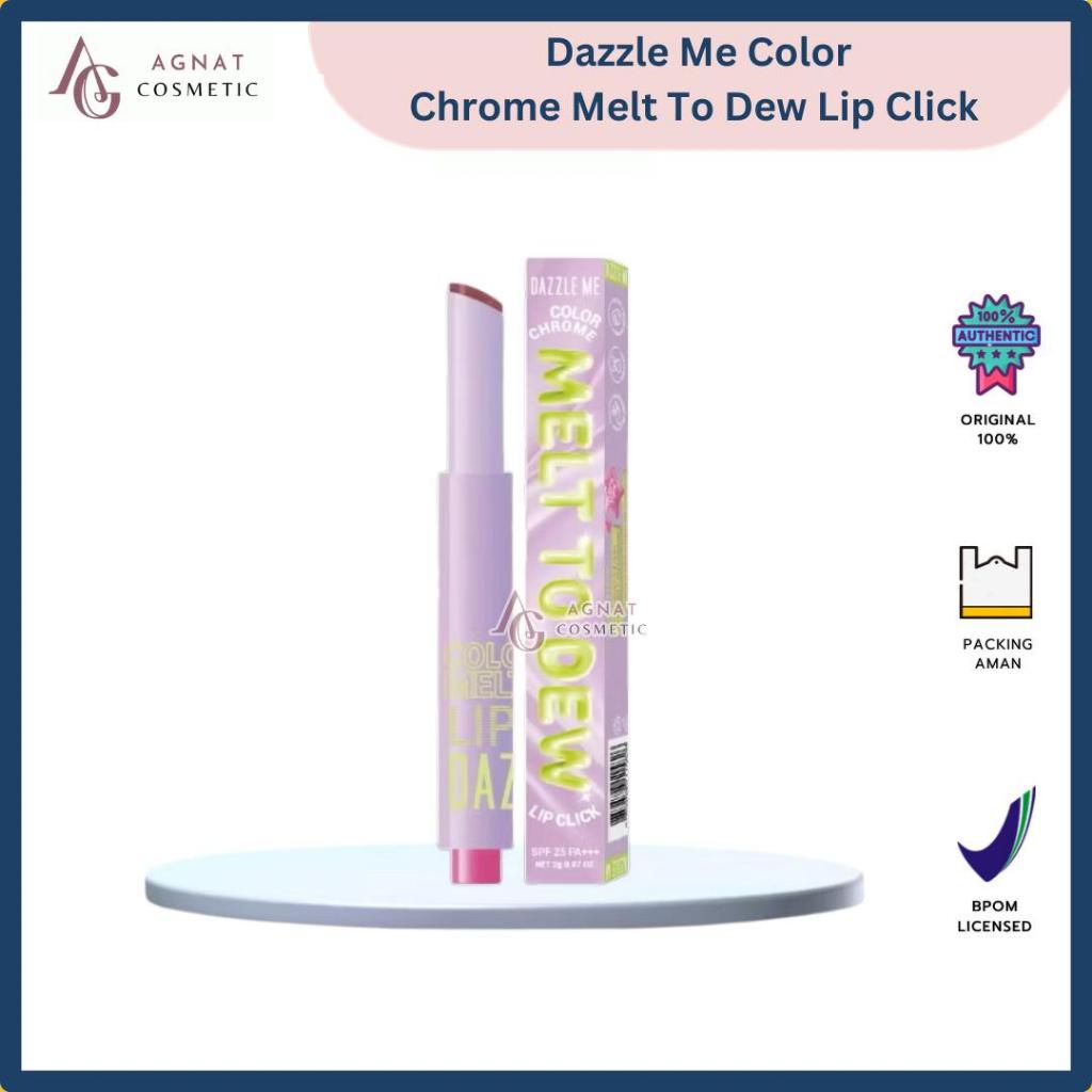 Jual DAZZLE ME Color Chrome Melt To Dew Lip Click - Tinted Lip Balm ...