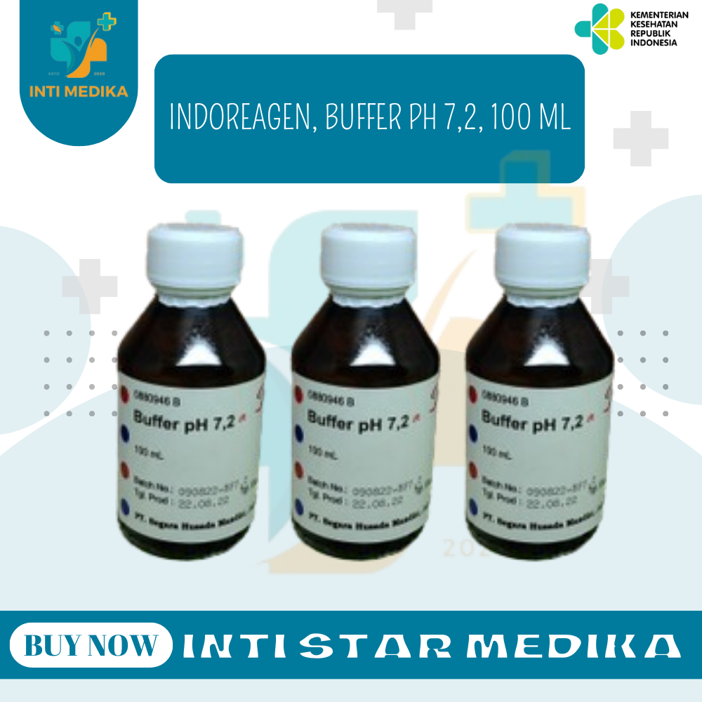 Jual INDOREAGEN, BUFFER PH 7,2, 100 ML | Shopee Indonesia