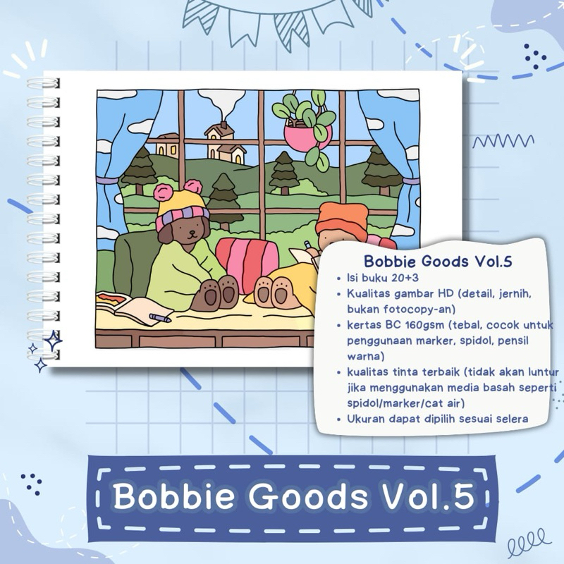 Jual Bobbie Goods Vol. 05 Fall Winter Coloring Book | Shopee Indonesia