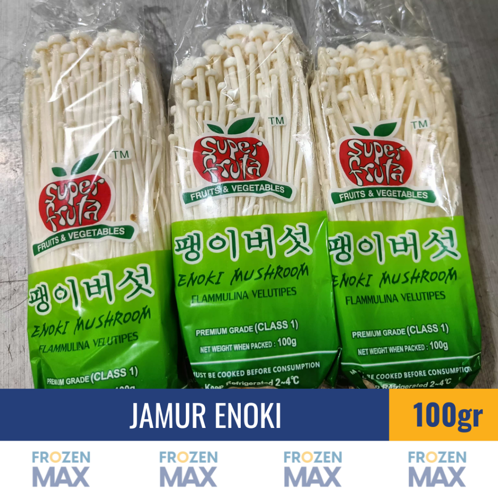 Jual Jamur Enoki | Enoki Mushroom | Jamur Steamboat 100g | Shopee Indonesia