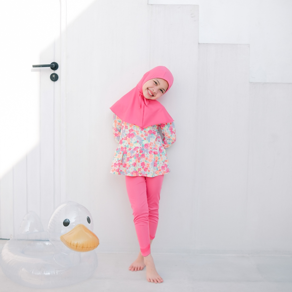 Jual [JUNIORWARDROBE] 2-12T Marina Lycra Baju Renang Anak Perempuan ...