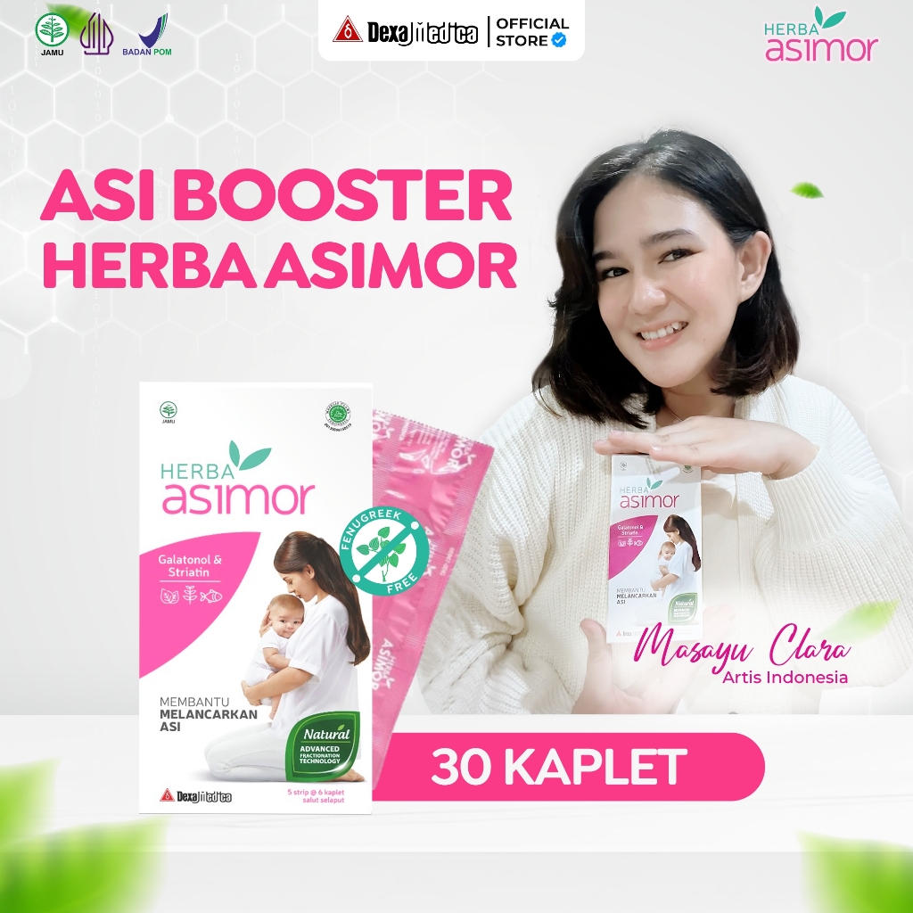 Jual 1 Box HERBA Asimor ASI Booster 30 Kaplet – Pelancar ASI | Shopee ...