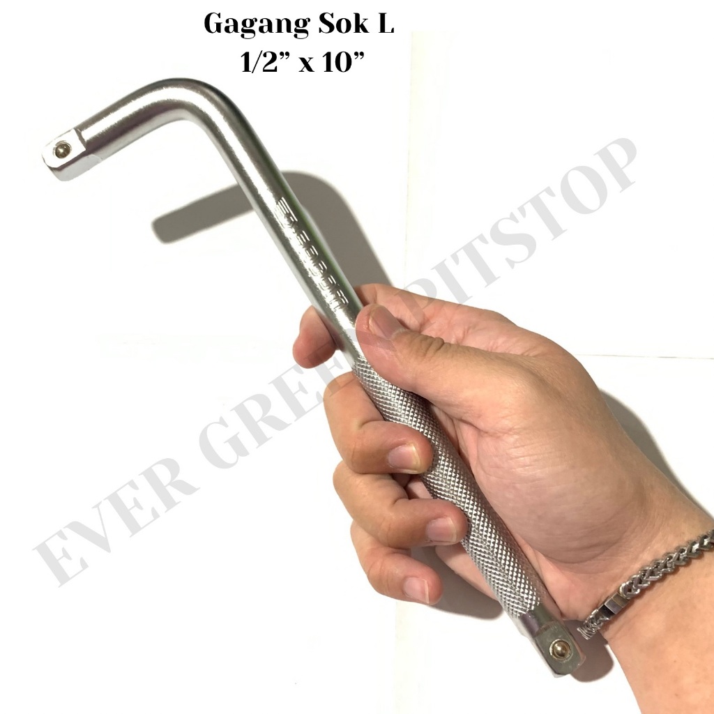Jual Handle GAGANG STANG KUNCI SOK L FACOM 1/2 inch x 10 inch Gagang ...
