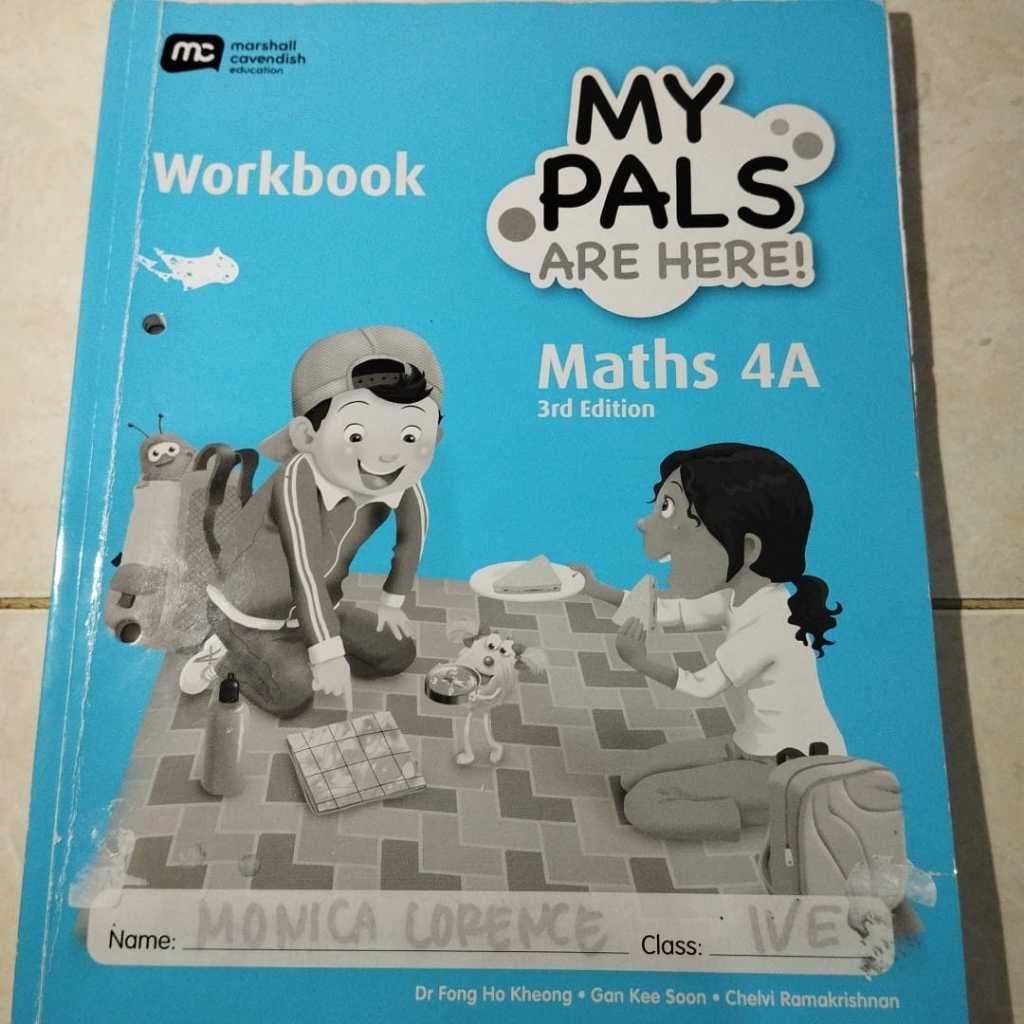 Jual buku Maths 4A My Pals are here Workbook | Shopee Indonesia