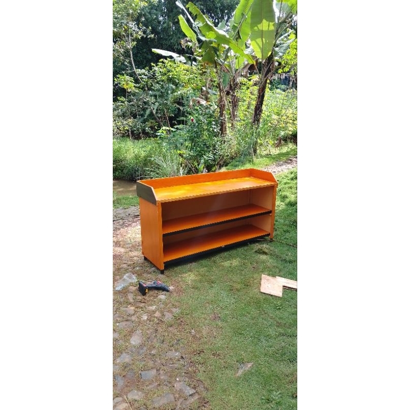 Jual Booth lipat portable meja jualan meja booth kayu serbaguna ...