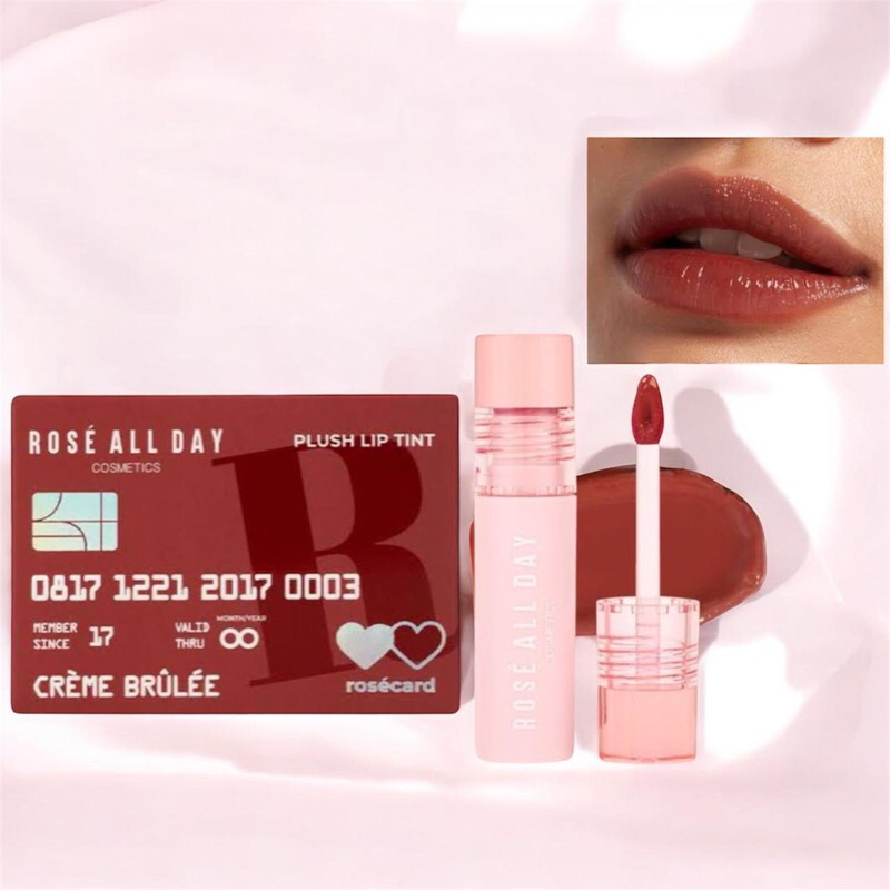Jual Rose All Day Cosmetics Plush Lip Tint Shade Creme Brulee | Shopee Indonesia
