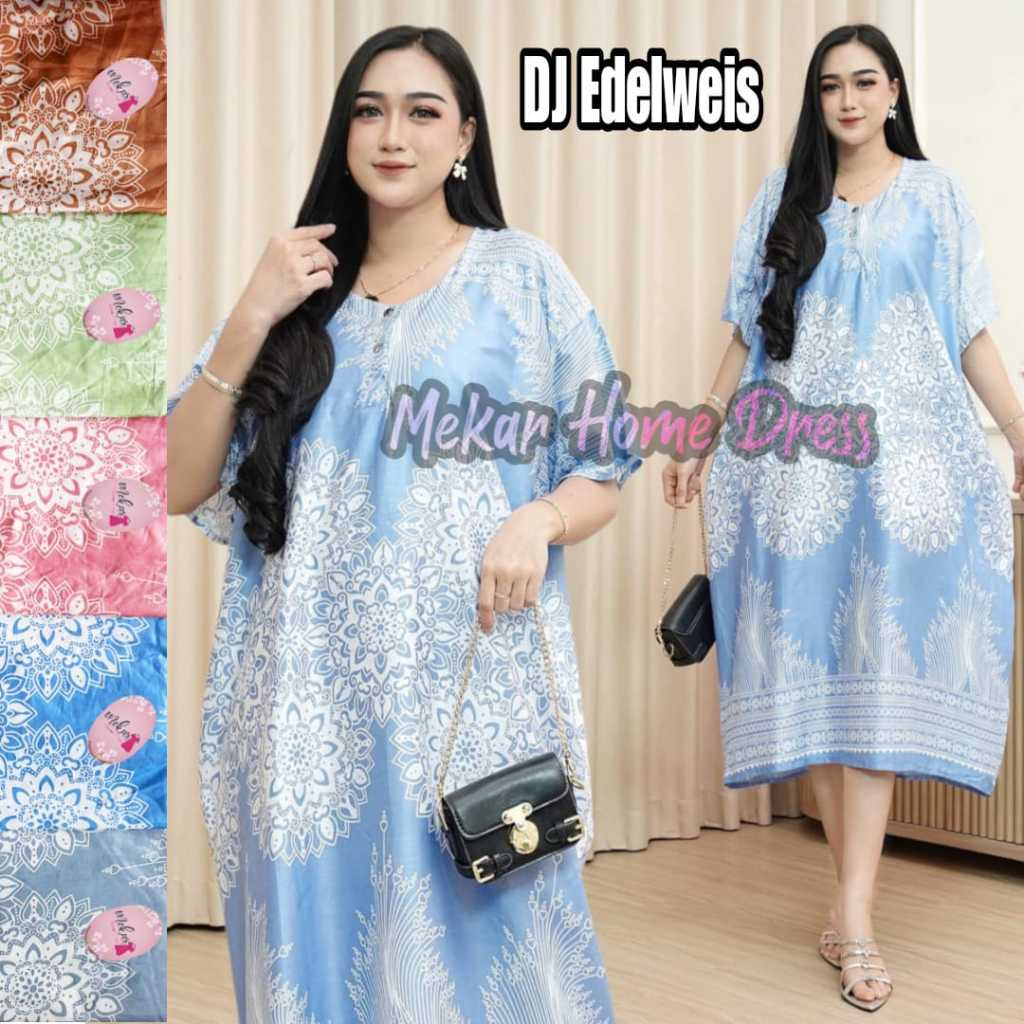 Jual DASTER JUMBO BUSUI DJ EDELWEIS LD 120 RAYON KANCING DEPAN 3 BAJU ...