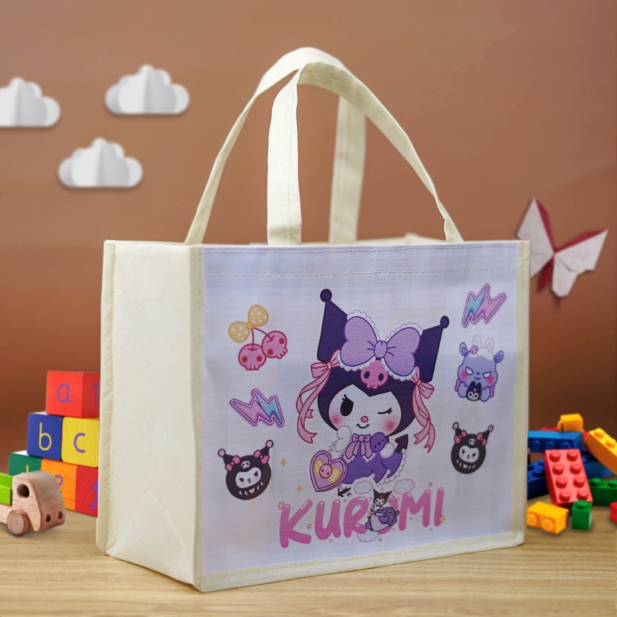 Jual TAS ULTAH KUROMI / TAS ULANG TAHUN / TAS READY STOK GOODIE BAG ...